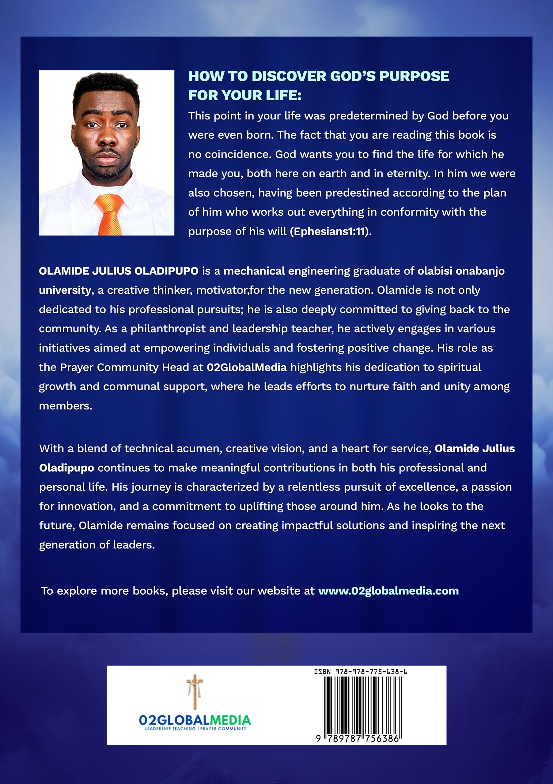 HOW TO DISCOVER GOD’S PURPOSE FOR YOUR LIFE BY OLAMIDE JULIUS OLADIPUPO – 02GLOBALMEDIA ...